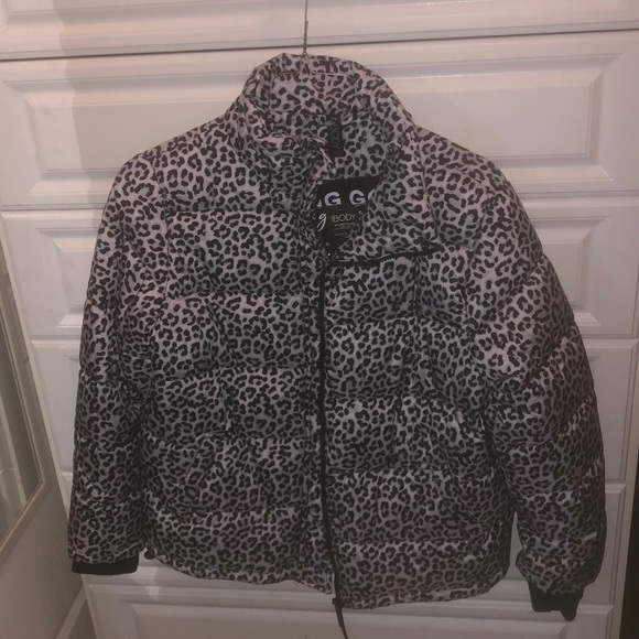 Body | Jackets & Coats | Cheetah Print Puffer Jacket | Poshmark
